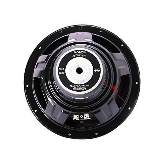 Sony Xplod XS-NW1200 12-Inch 1800 Watts Single Coil Car