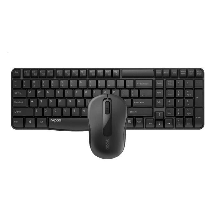 X1800s Wireless Optical Keyboard & Mouse - Rapoo - Jumia
