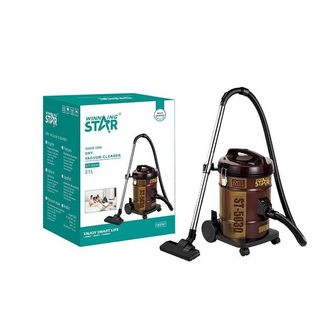 Dry Vacuum Cleaner 1800W, 21L, Model ST-5030 - WINNING STAR