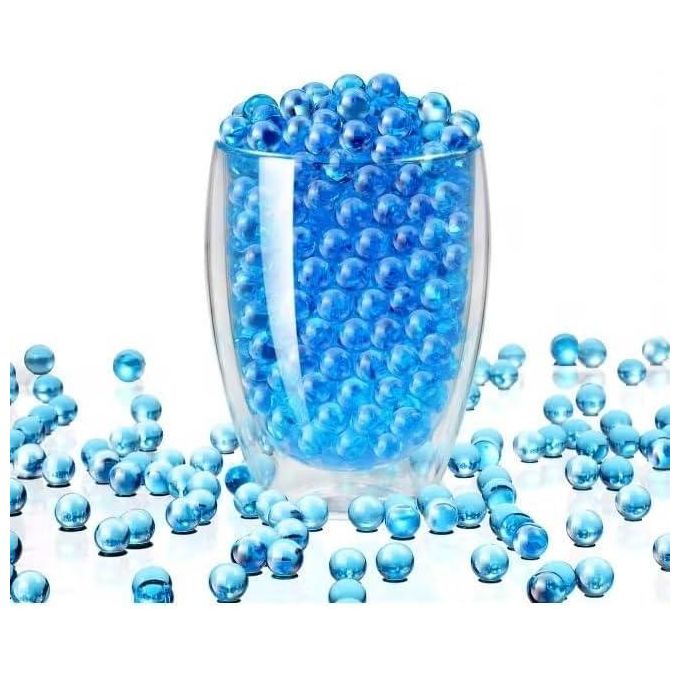 Water Absorbing Gel Beads, 7-8mm, Multi-Purpose Decorative and Sensory ...