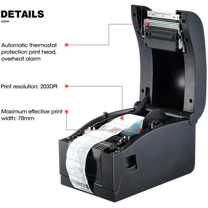 350B Barcode Thermal Printer - XPrinter - Jumia Egypt