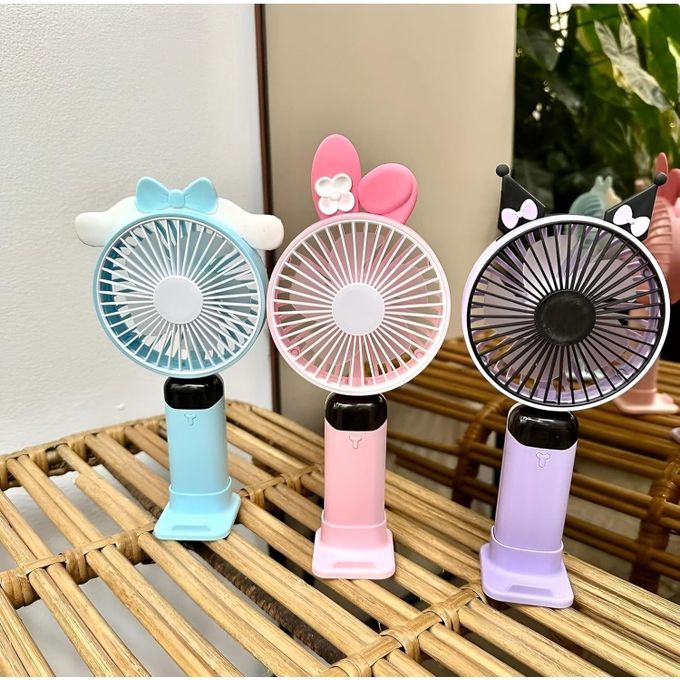 Hand Fan - Portable handheld cooling fan with integrated