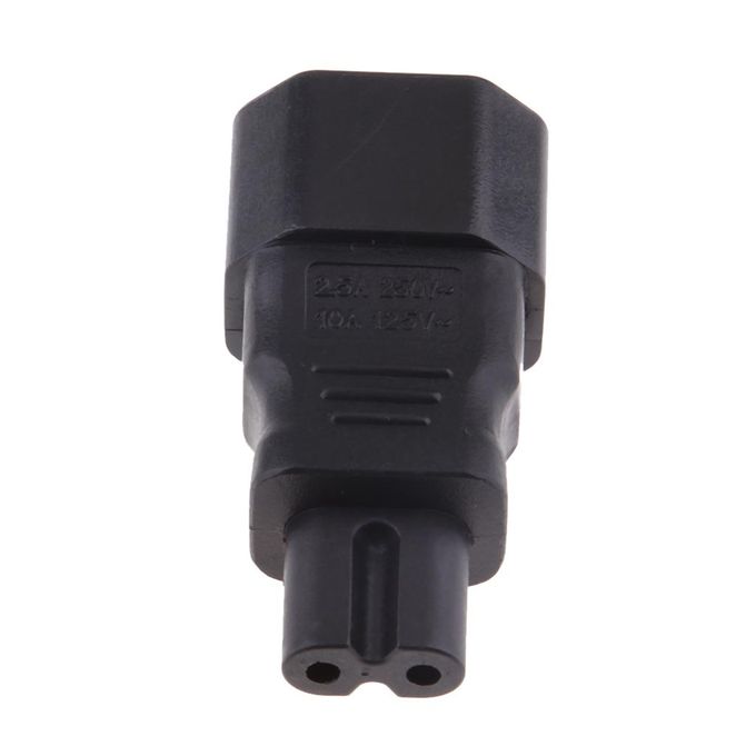 تسوق Universal IEC C14 Male To C7 Female Converter Adapter PDU Power ...