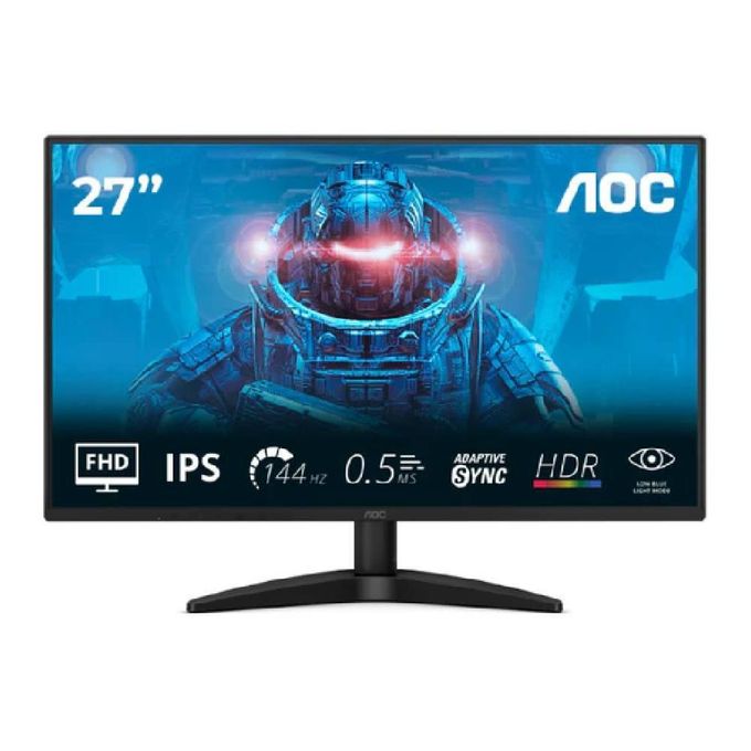 27B36X 27- IPS 144Hz FHD Gaming Monitor, 0.5ms MPRT - Black