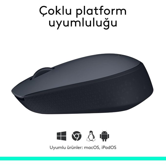 M170 Wireless Mouse - Grey 910-004642 - Logitech - Jumia