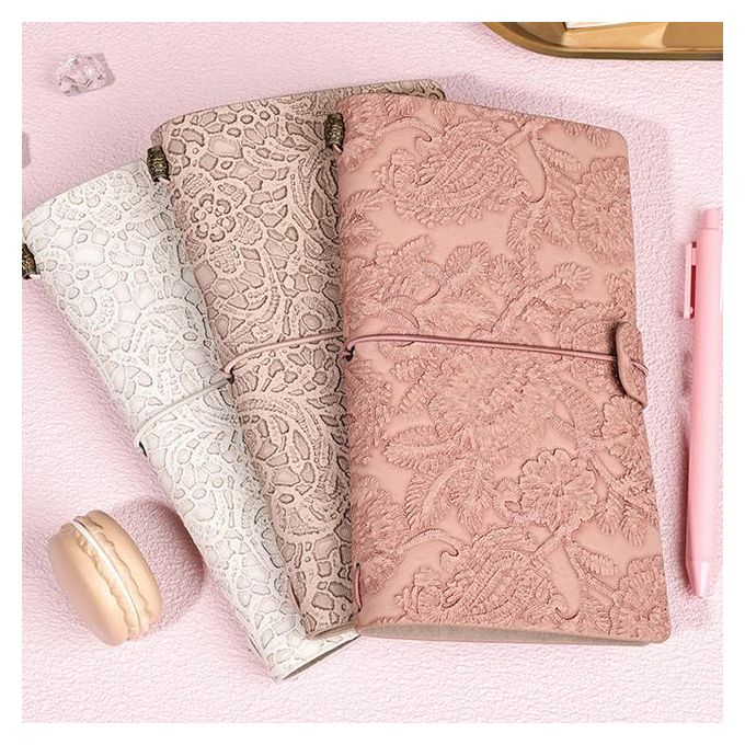 تسوق 3 In 1 New Travel Diary Book Luxurious Woman Notebook Daily ...