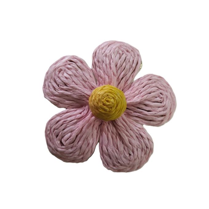Boho Flower Hair Clip - Pink - Generic - Jumia Egypt