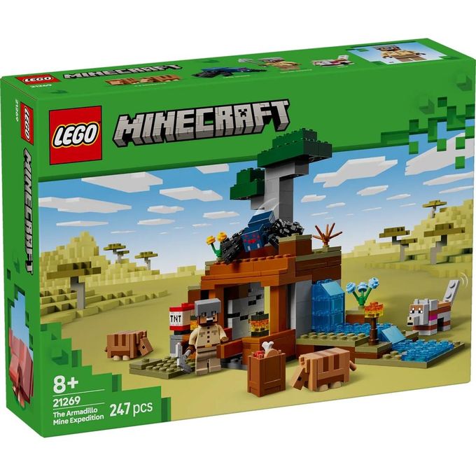Minecraft The Armadillo Mine Expedition 247 Pieces - 21269 - Lego ...