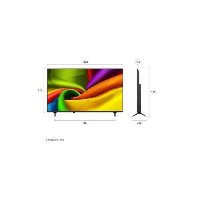 تلفزيون NANO 4K UHD AI NU84 Smart TV 2026 الذكي مقاس55 بوصة
