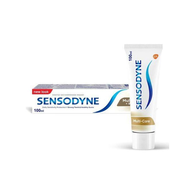 Toothpaste Multi-Care + Whitening, 100 Ml - Sensodyne - Jumia Egypt