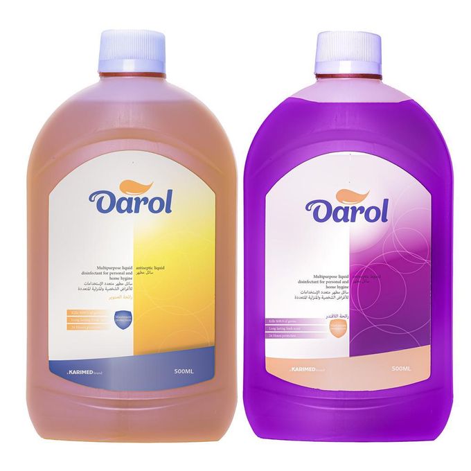 Multipurpose Liquid Disinfectant 500ml Pine & Lavander - Darol - جوميا مصر