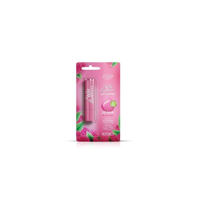 Skin Care Senses Lip Balm Wild Raspberry 4 Gm - Eva - Jumia