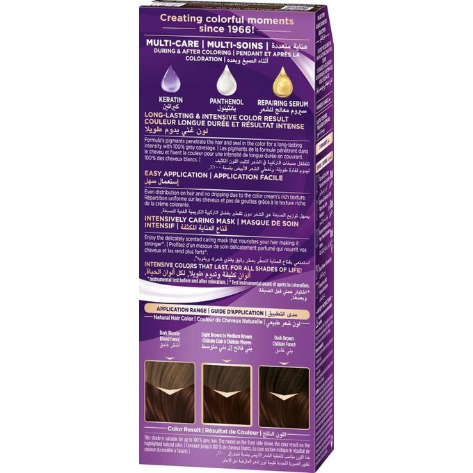Intensive Hair Color Cream 6-0 DARK BLOND - Palette - Jumia Egypt