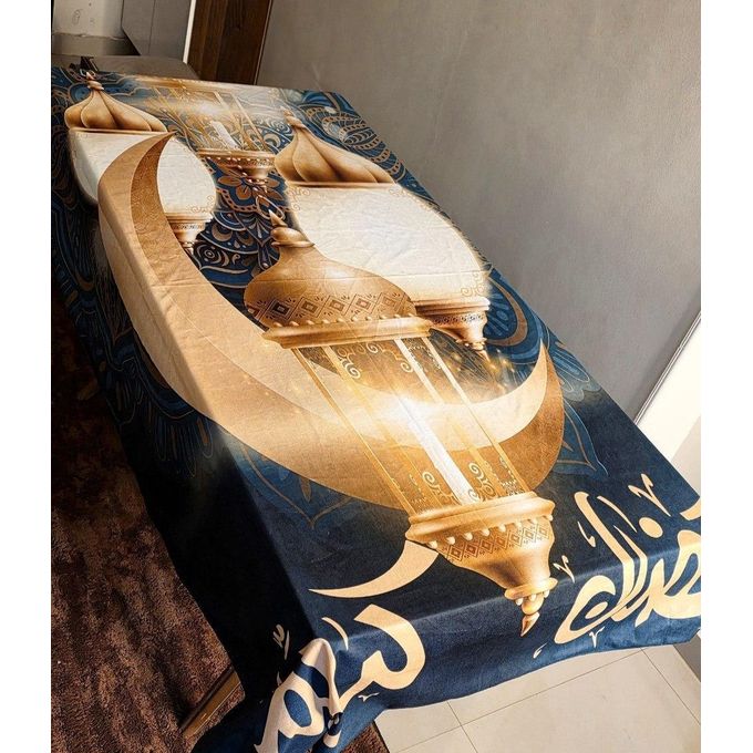 Tablecloth (Ramadan style) - Turkish velvet fabric with 3D digital ...