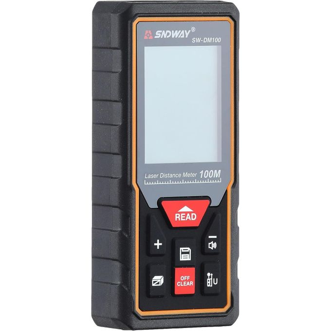 laser 100 meter -distance meter - SW-DM100 , - black orange - SNDWAY ...