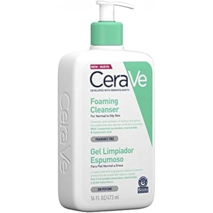 Foaming cleanser, 16 fl oz (473 ml) - Cerave - جوميا مصر