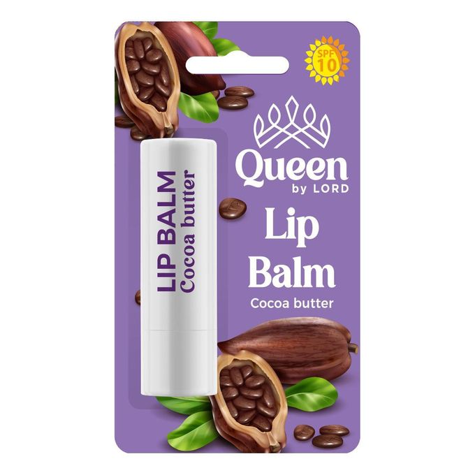 Moisturizing Lip Balm Cocoa Butter Flavour 5 Gm - Queen by