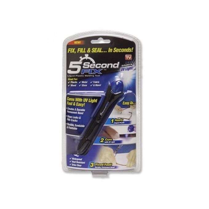 Quick Fix 5 Second UV Light Plastic Welding Compound Glue