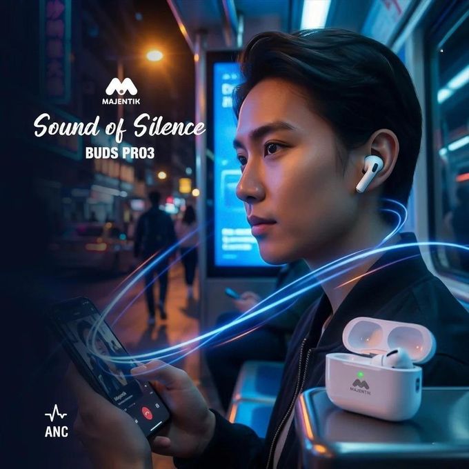 Buds Pro 3 True Wireless Earbuds with Active Noise