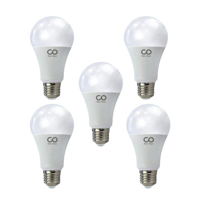 LED lamp 13w 5pcs - white 6500 kelvin - 20000 h - CRI 85 - CO Sian ...