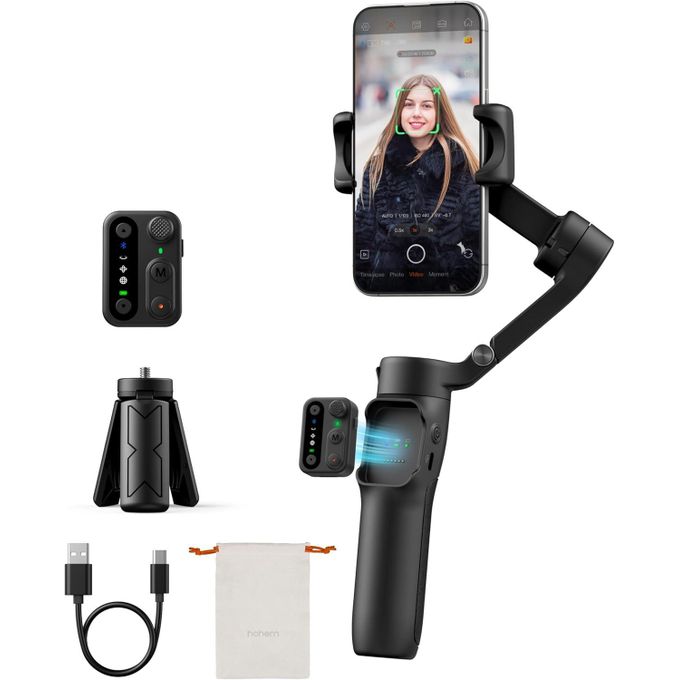 iSteady X3 SE Gimbal Stabilizer for iPhone, 3-Axis Foldable Phone ...