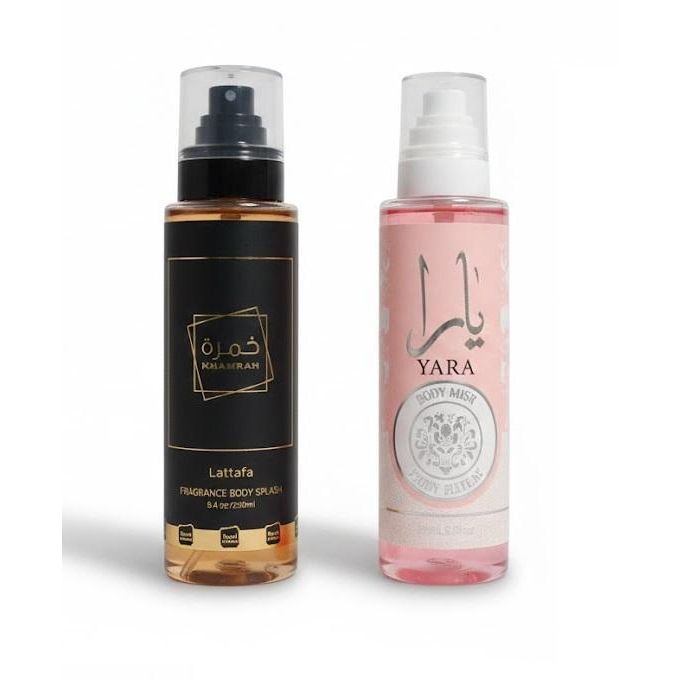 yara & khamrah body splash 250 ML - Lattafa - Jumia Egypt