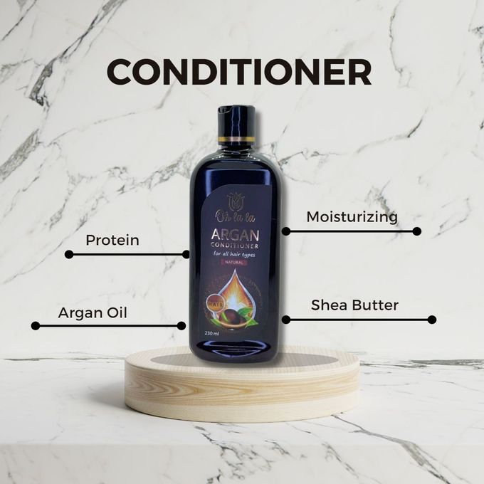 oh la la Hair Conditioner With Shea Butter, Protein And Argan Oil ...