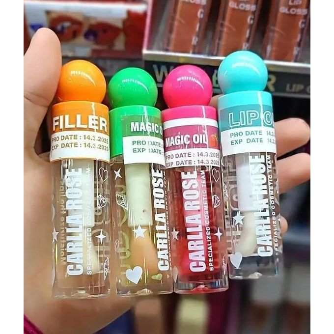 Carla Rose Lip Oil Moisturizing Lip Filler, Model 2036 Orange Cap ...