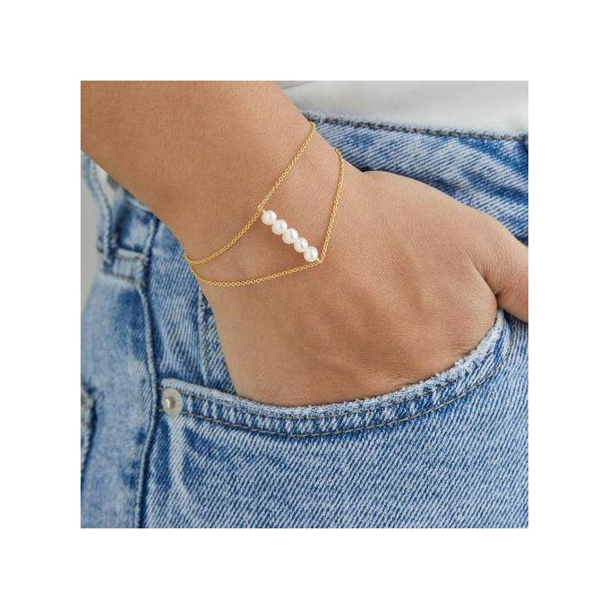 Bracelets With Natural Pearls (cultivators) - Generic