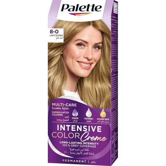 Hair Color Cream, Light Blonde 8-0 - Palette - Jumia Egypt