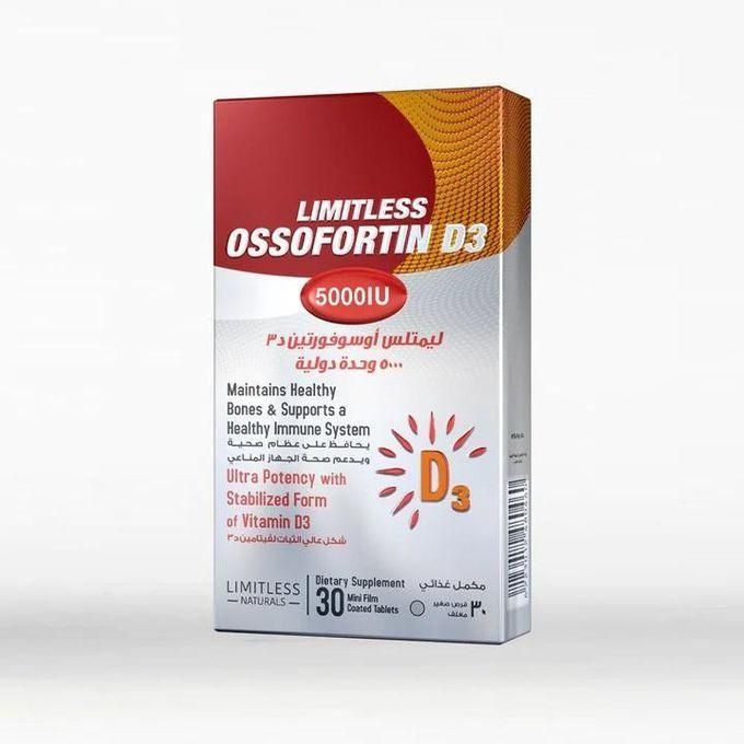 OSSOFORTIN D3 5000 IU 30 TAB - Limitless - Jumia Egypt