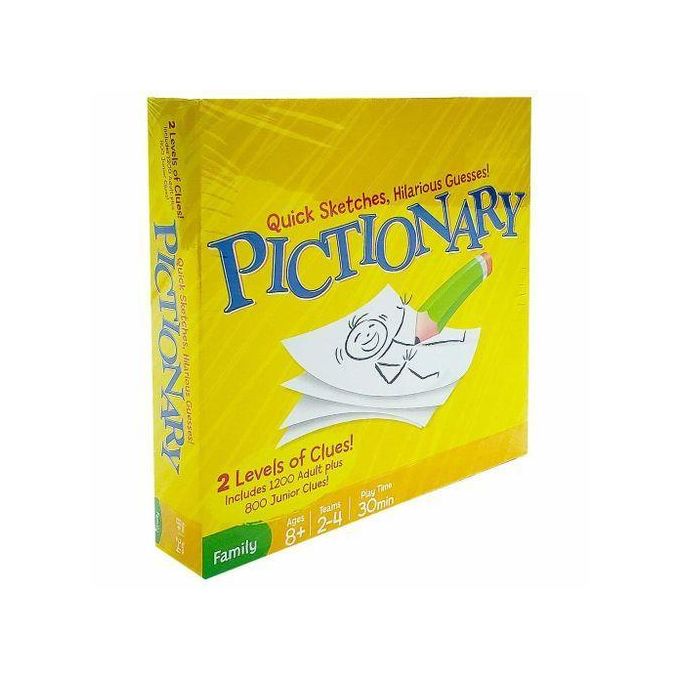 Pictionary Quick Sketches & Hilarious Guesses Board Game