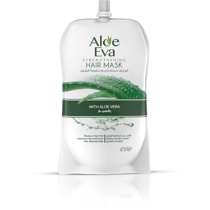 Aloe Eva Strengthening Hair Mask Pouch With Aloe Vera 250 Gm - Eva ...