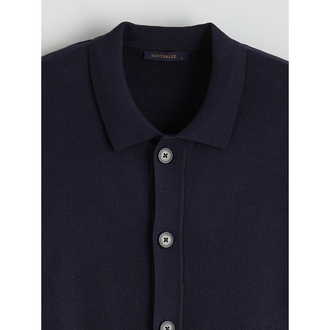Standard Fit Polo Neck Men's Knitwear Cardigan - LC Waikiki