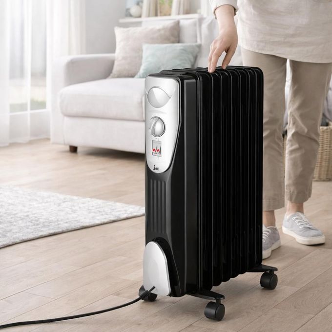 Oil Filled Radiator Heater 9 Fins with Heat Distribution