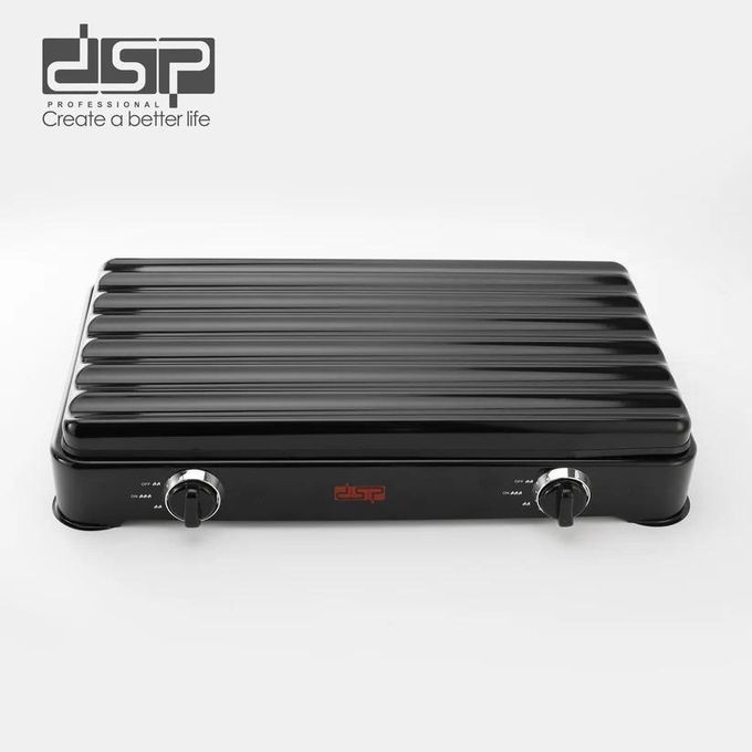 2 Burners Gas Stove/Dual Burner/Removable Hobs/60cm x 30cm