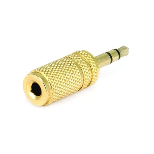 سعر Golden 2.5mm Stereo Mini Jack to 3.5mm Mono Socket (Female) - Gold ...